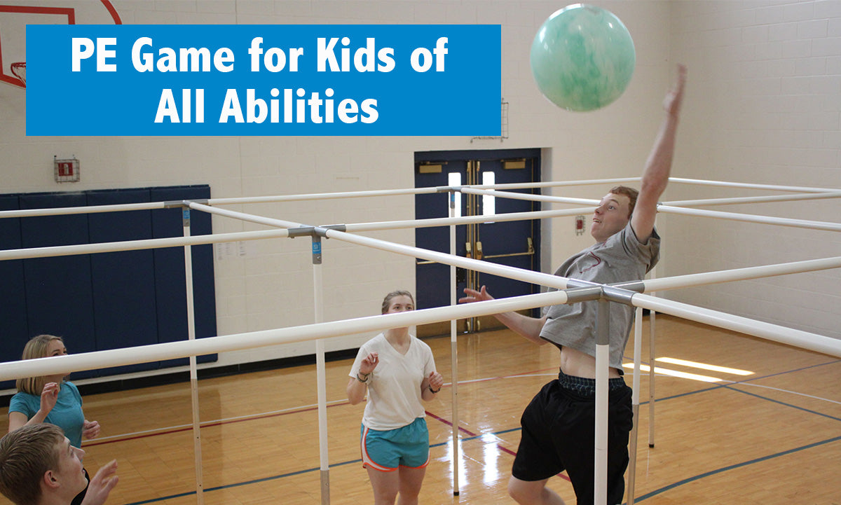 PE Games for Kids of All Abilities – 9 Square in the Air