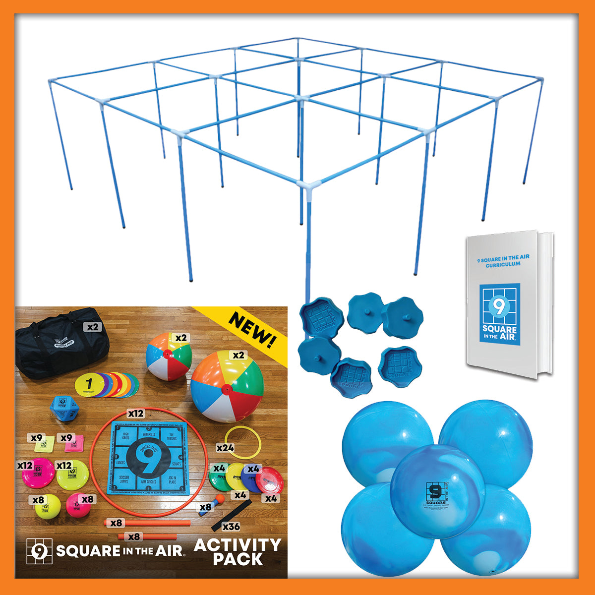 Community Impact Package (+ Activity Pack) – 9 Square in the Air