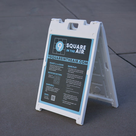 9 Square in the Air Rules Sign | 9 Square in the Air